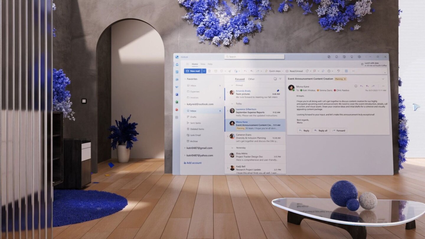 Redefining productivity with Outlook - Microsoft Design