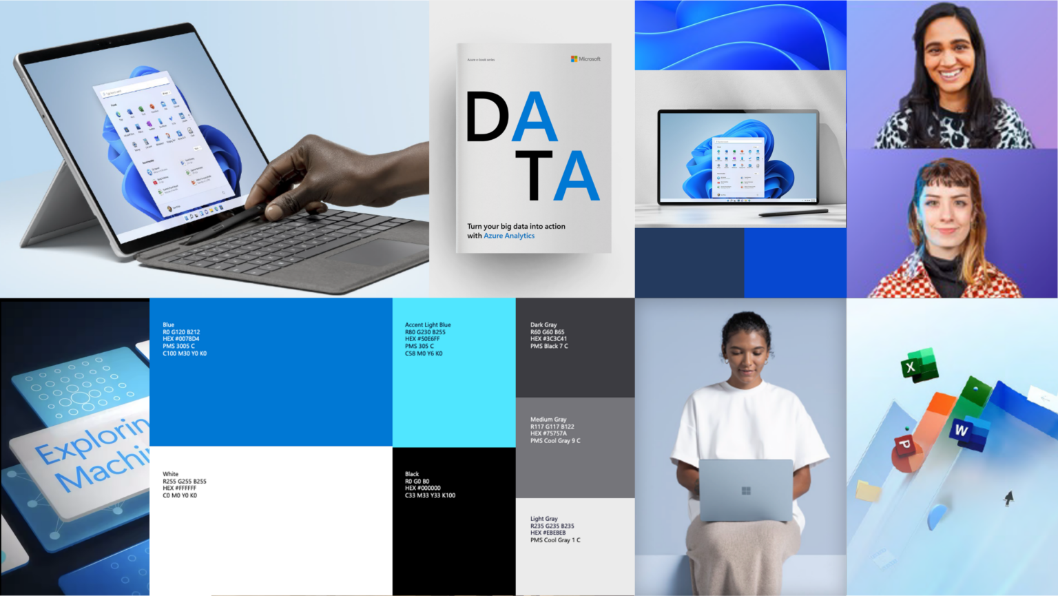 The vibrant evolution: Microsoft's colorful transformation - Microsoft ...