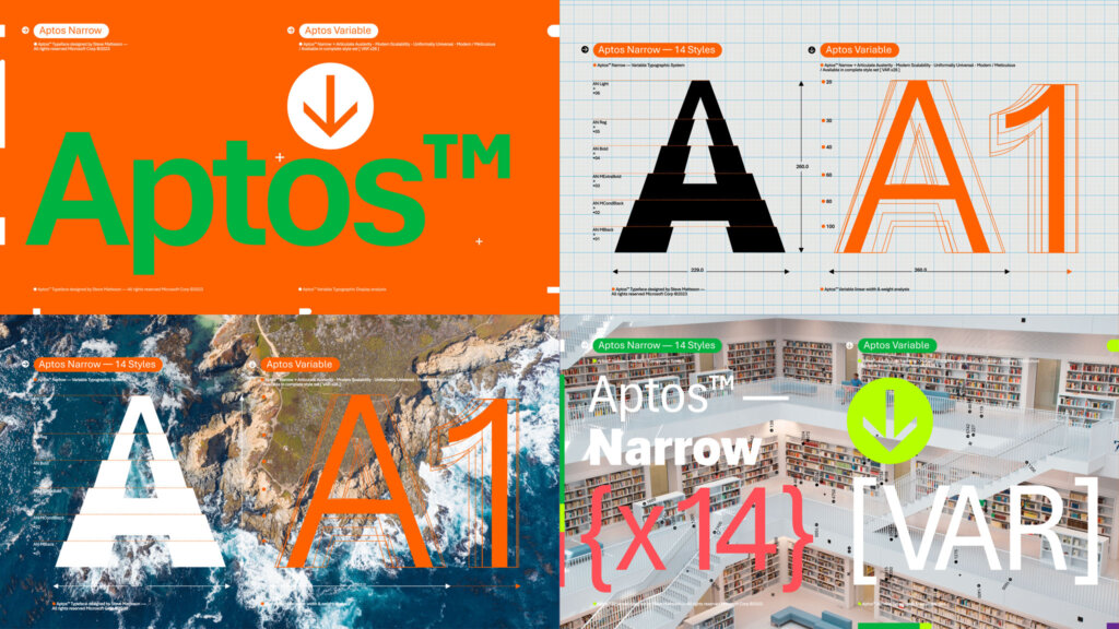 Behind the design: A deep dive into Aptos - Microsoft Design