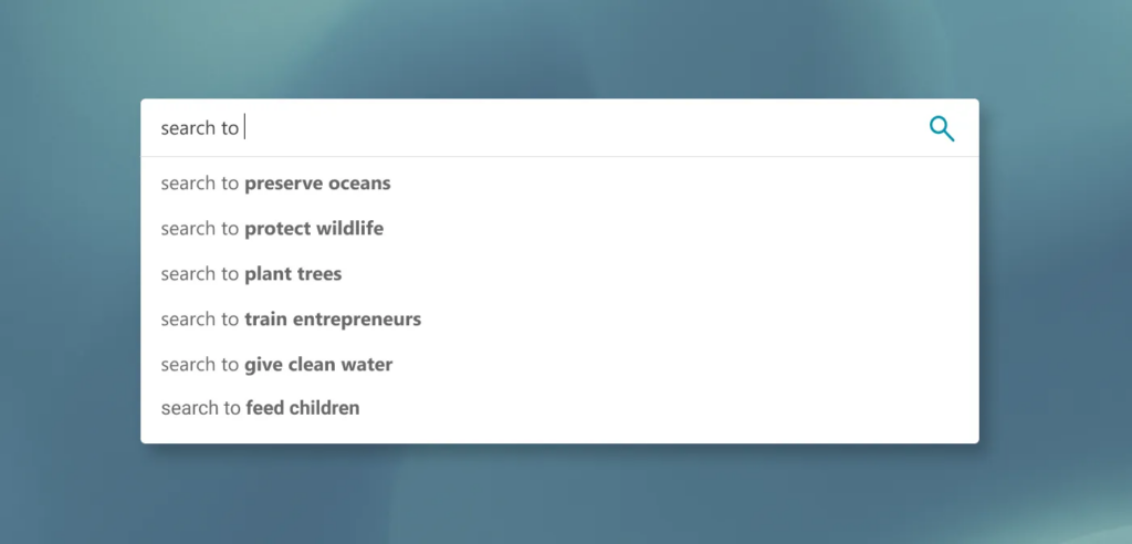 Give with Microsoft Bing - Microsoft Design