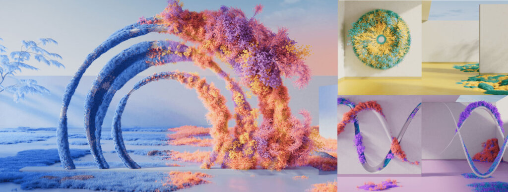 More than pretty pictures: All-new Teams backgrounds - Microsoft Design