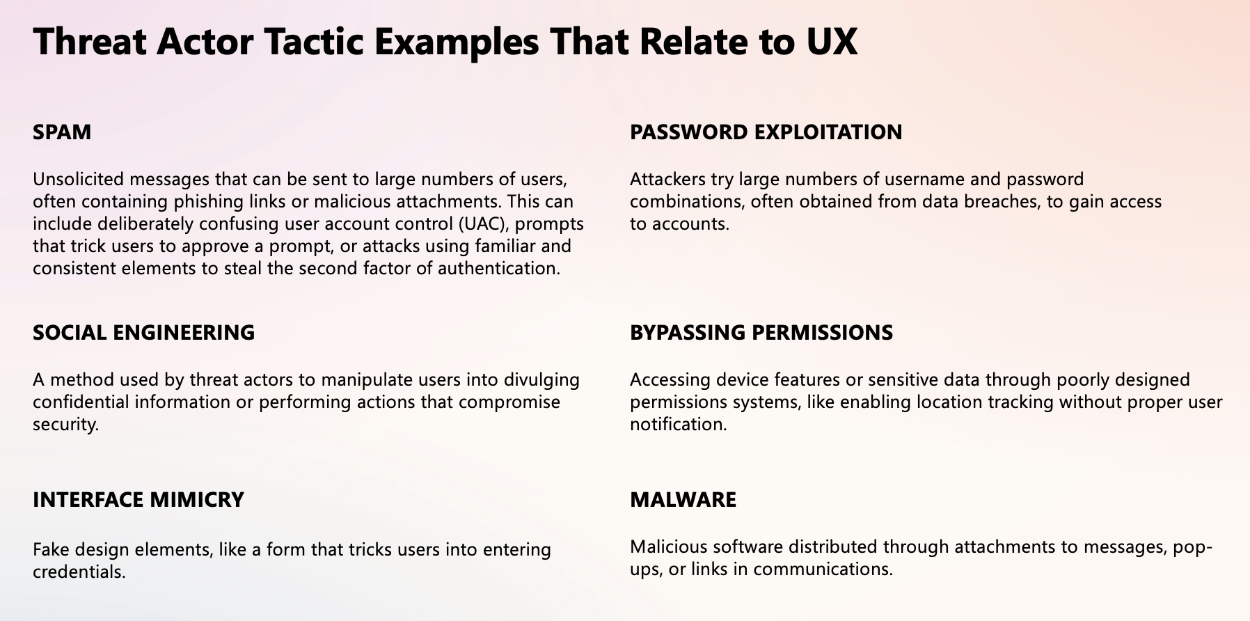Secure by design: A UX toolkit - Microsoft Design