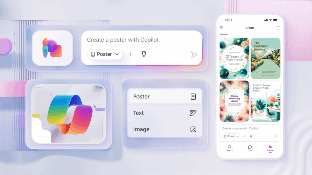 A mobile-first approach for Microsoft 365 Copilot - Microsoft Design