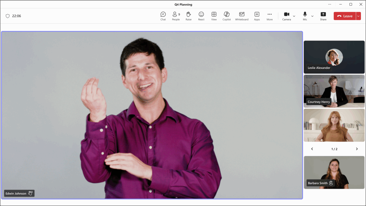 Centering sign language in AI and design - Microsoft Design