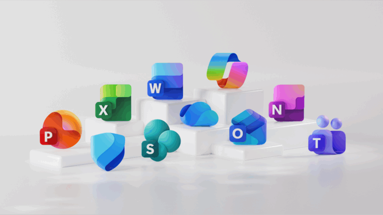 Fluid forms, vibrant colors - Microsoft Design