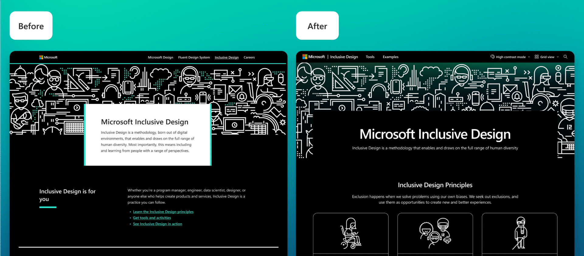 Evolving the Microsoft Inclusive Design website - Microsoft Design